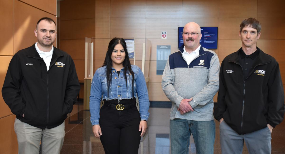 Frontline Members build power at the MN Legislature - UFCW 663