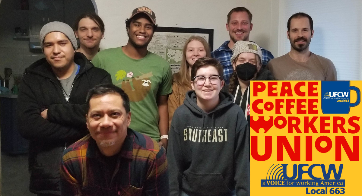 Peace Coffee workers win NLRB union election - UFCW 663
